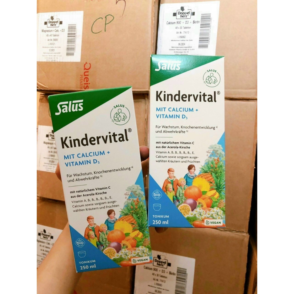 Kindervital height increasing syrup 250ml (Germany) | Shopee Malaysia