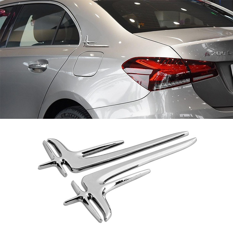 Angel Wings Metal Car Sticker Decorating Mercedes-Benz C-Class, E-Class ...