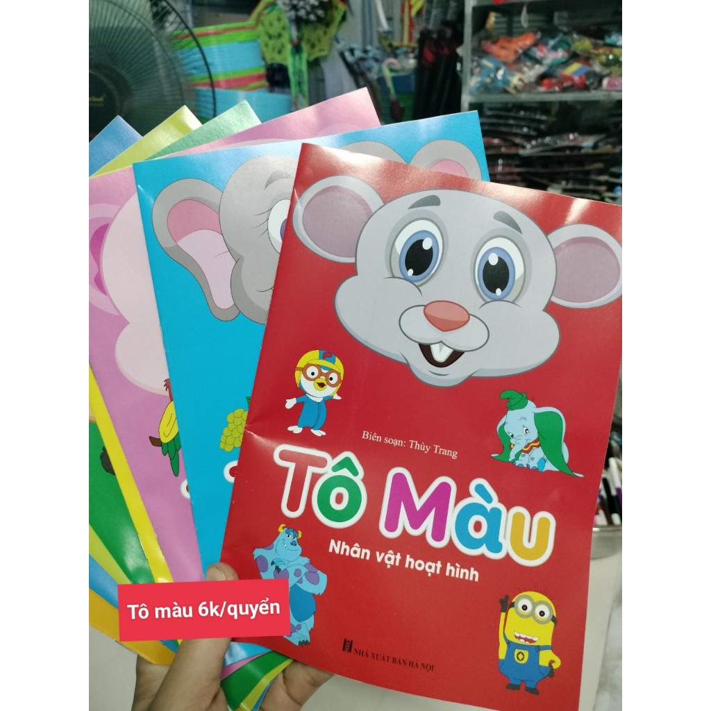 Coloring Book Cartoon Characters | Shopee Malaysia