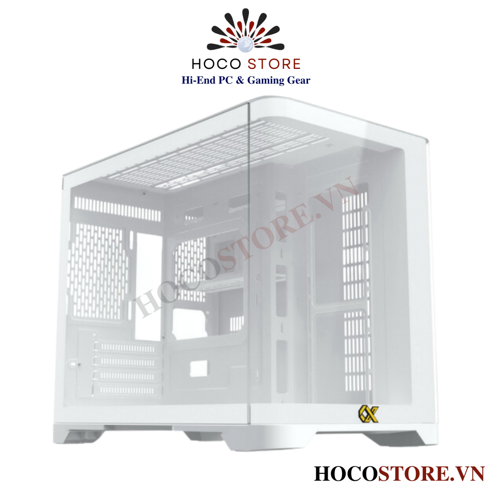Xigmatek Alpha Pano M Artic Computer Case In White (M-ATX / ITX) | Hoco ...
