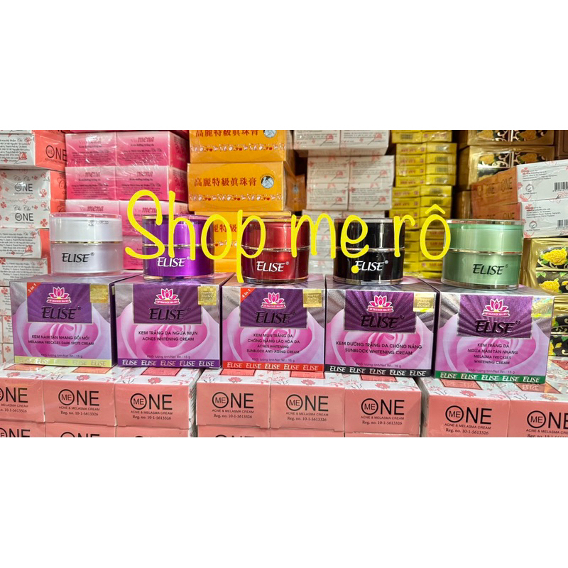 (LARGE Pot 15G - GENUINE) ELISE CREAM FULL LINE | Shopee Malaysia