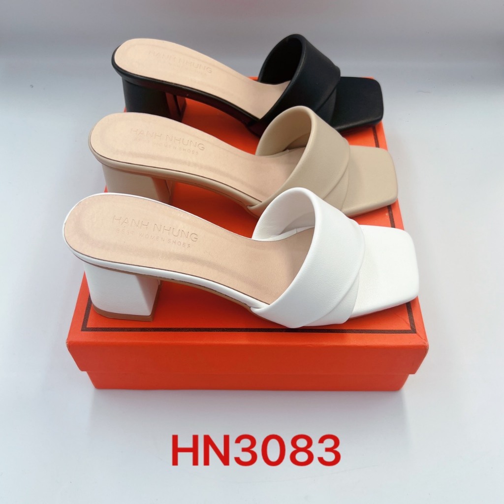 Bigsize Folding Strap High Heel Slippers (35-43) With Heels 3cm And 7cm ...