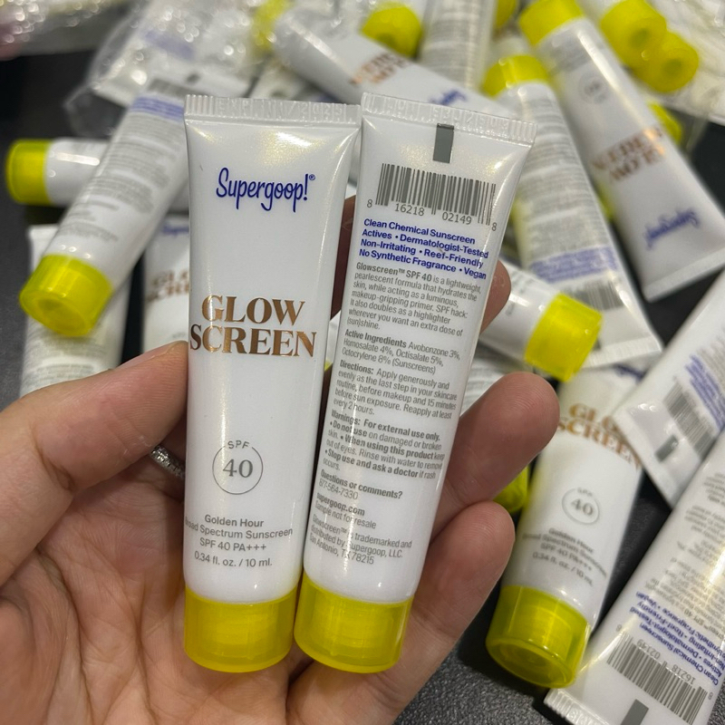 [Brown Tone] Supergoop GlowScreen SPF 40 sunscreen for dark skin, 10ml ...