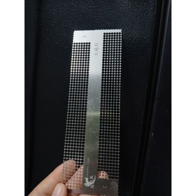 Genuine A-C 17cm double ruler | Shopee Malaysia