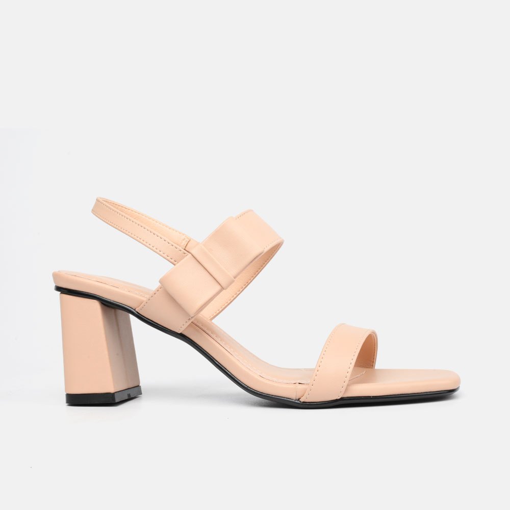 Female High Heel Sandal Small Feminine Strap Rubber Sole 7cm - C57 ...