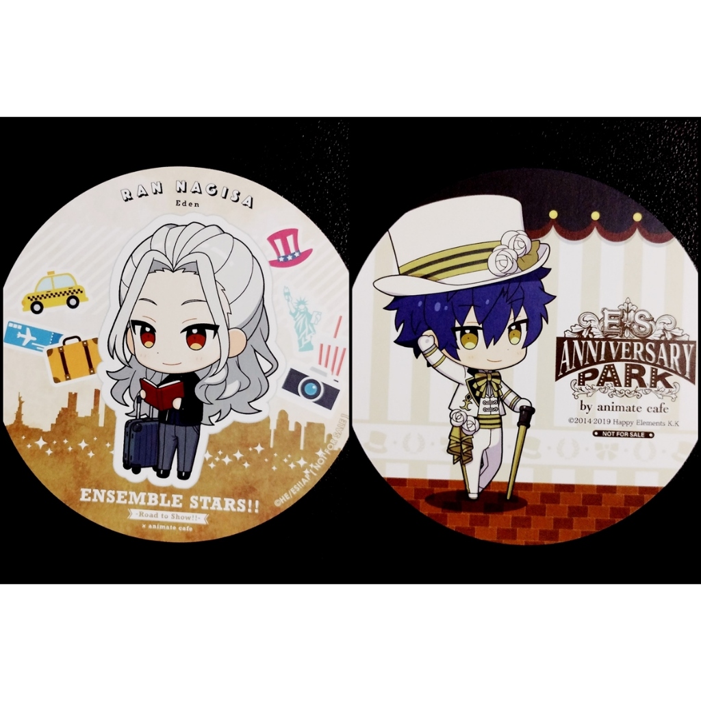 Coaster Nagisa Ran + Jun Sazanami Eden group Official Ensemble Stars ...