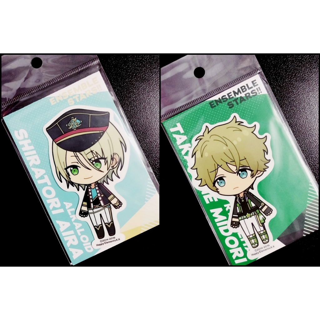 Sticker chibi Aira Shiratori + Midori Takemine Official Ensemble Stars ...