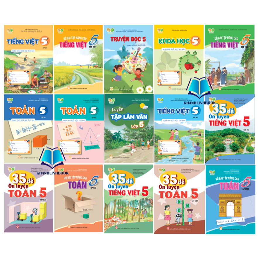 Books - Reference book set for 5th grade students (according to the new ...