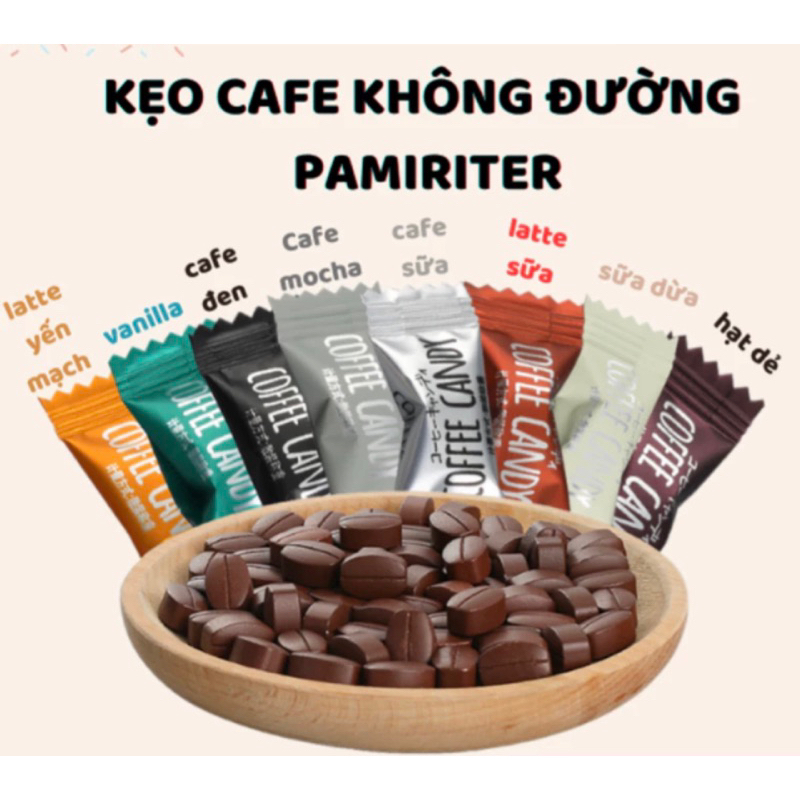 [500 Tablets] 8 Flavors Of Sugar-Free Coffee Candy. Minh Nhi | Shopee Malaysia