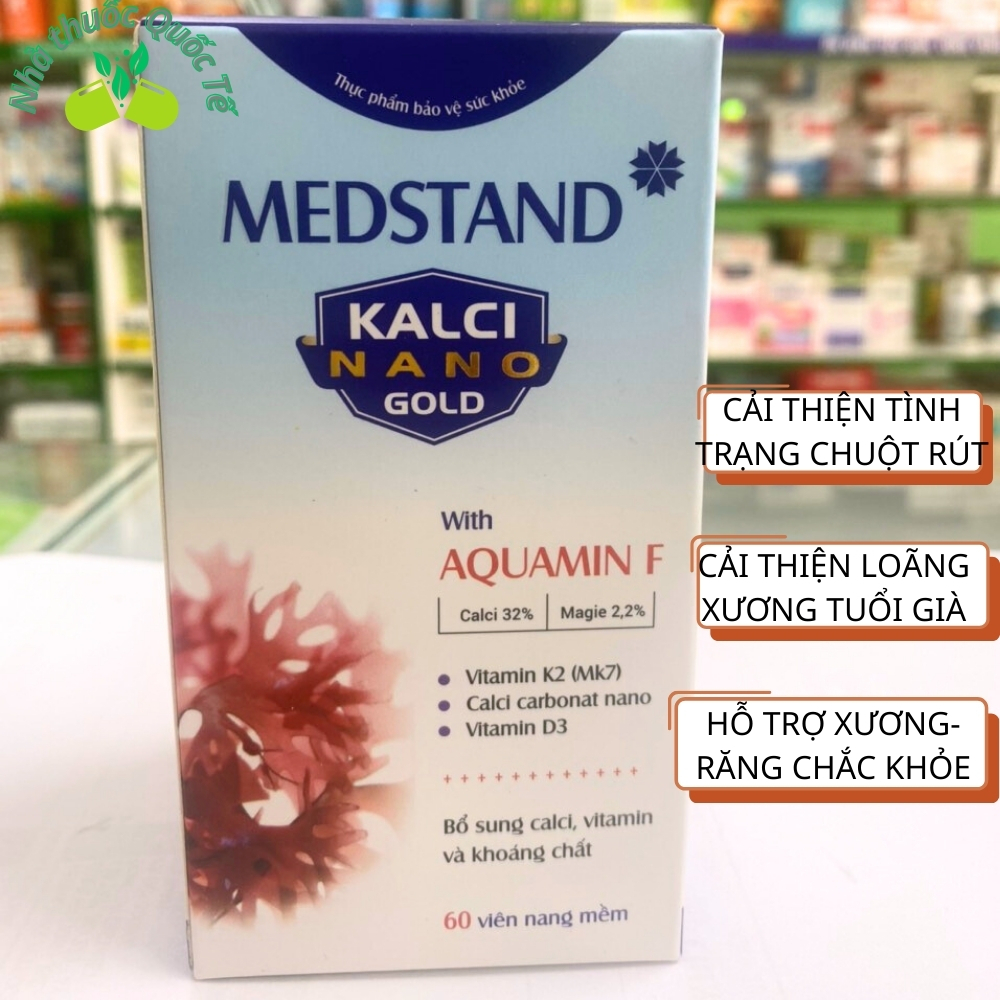 Medstand Kalci Nano Gold Reduces The Risk Of Osteoporosis In The ...
