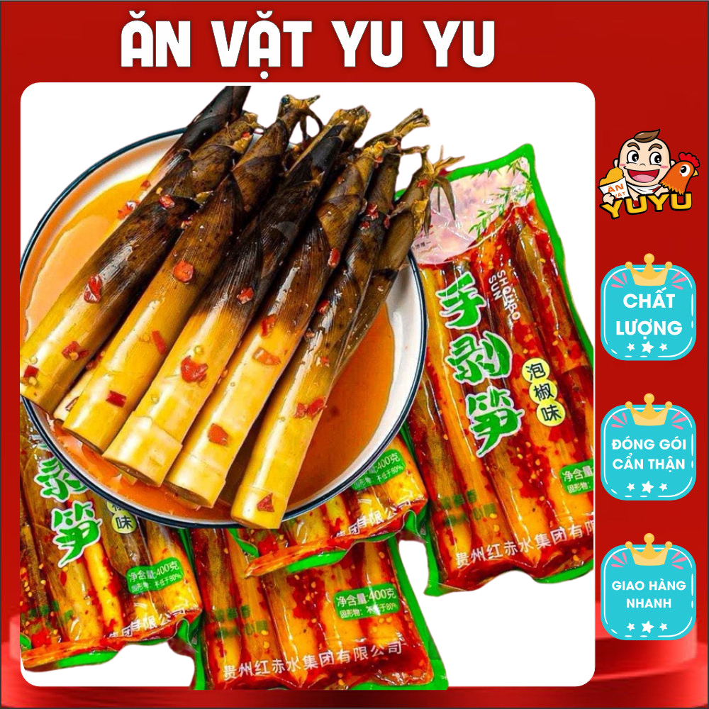 Sichuan Spicy Bamboo Shoots Soaked In Green Chili Pack 400g - 200g ...