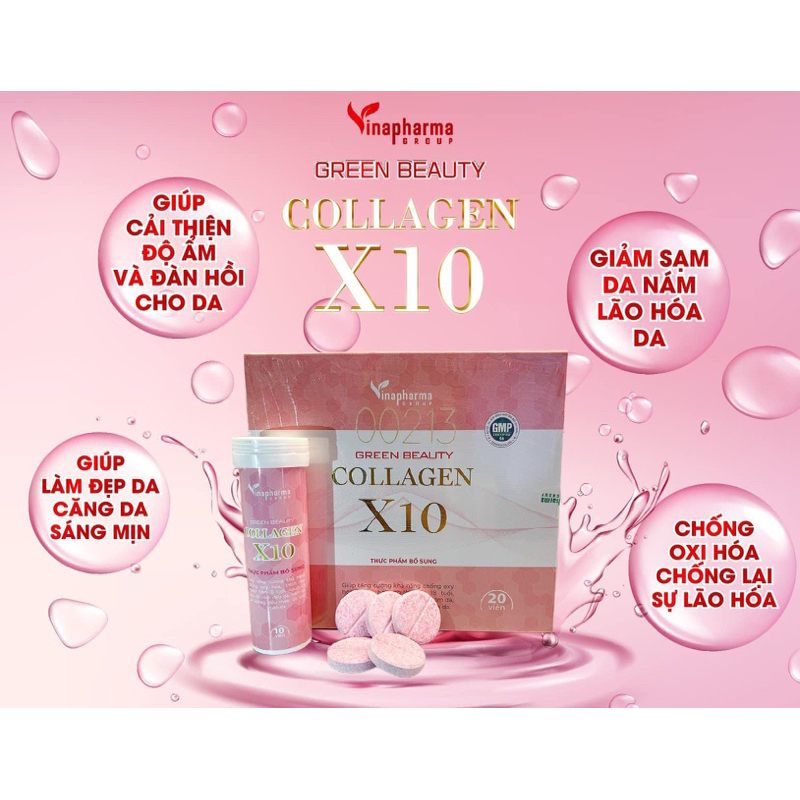 Collagen x10 new model effervescent tablets (BUY 2 get 1 free ...