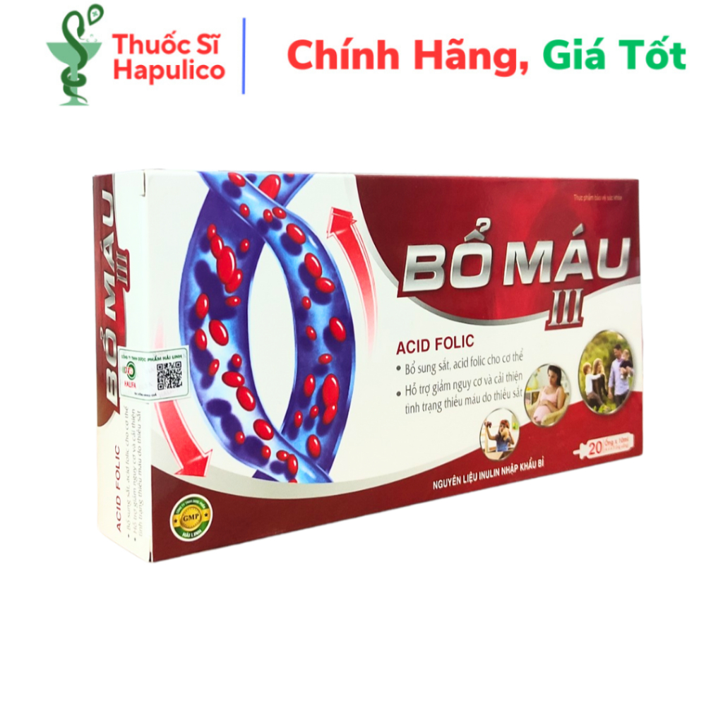 Blood Supplement Syrup III Supplements iron and Folic Acid Supports ...