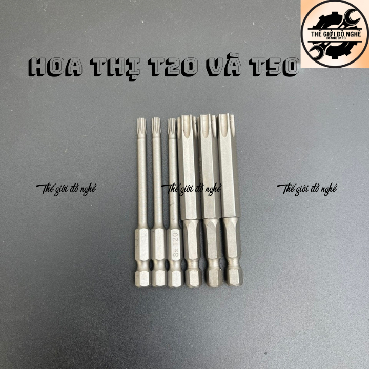 Hexagonal rosette tip T 20 AND T50 has long holes for workers | Shopee ...
