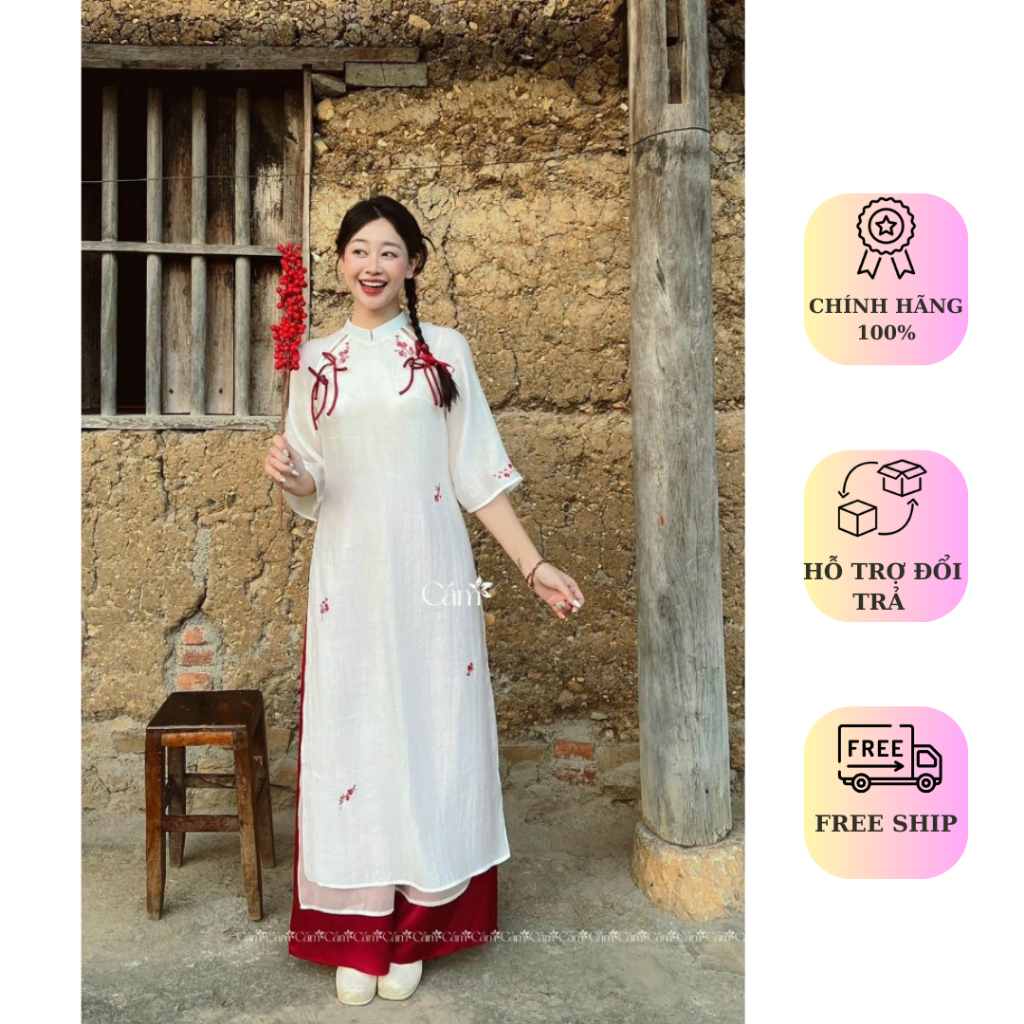 Innovative Ao Dai Tuyet Chi Premium Crep Silk Fabric by Lucci.Design ...