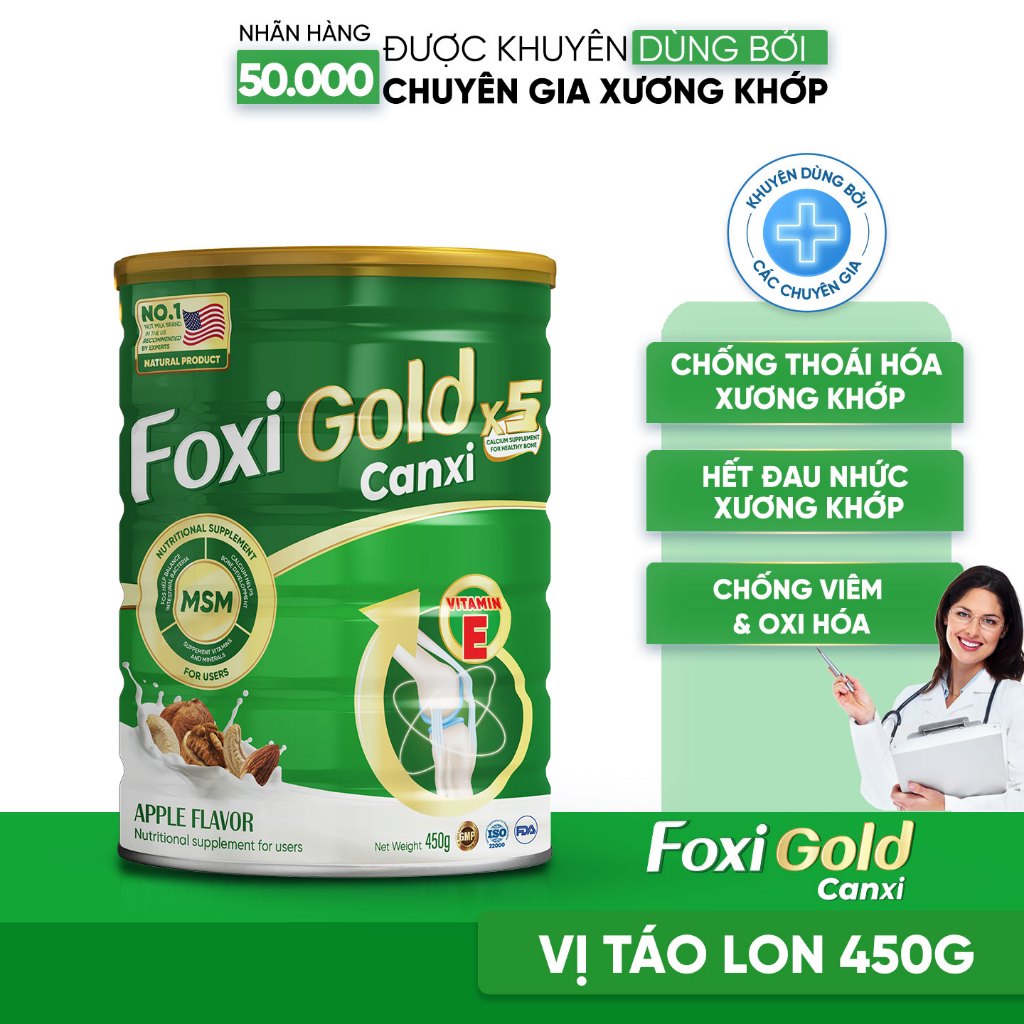 Foxi Gold Calcium Osteoarthritis Milk Powder Imported From The Us ...