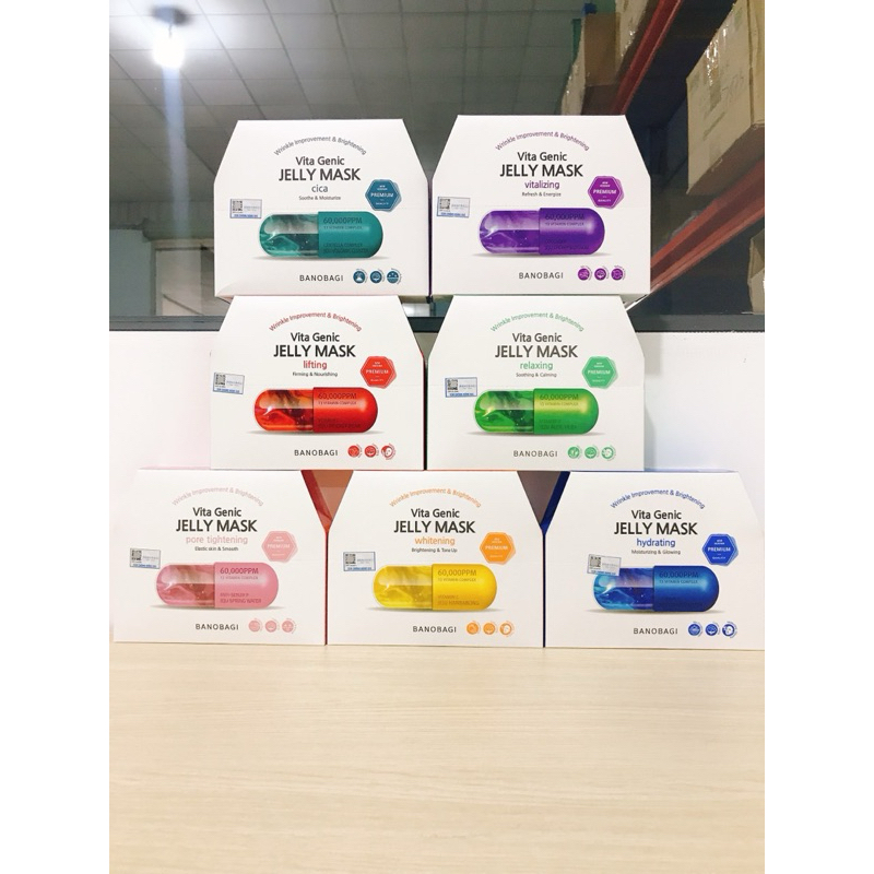 Banobagi Vita Genic Jelly Mask(1 Box/10 Pieces) | Shopee Malaysia