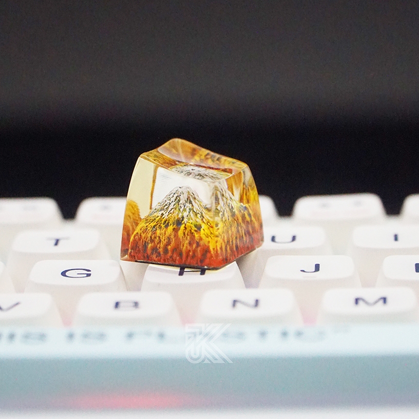 Mount Fuji Resin Keycap - Mount Fuji Mechanical Keyboard Button - 2 ...