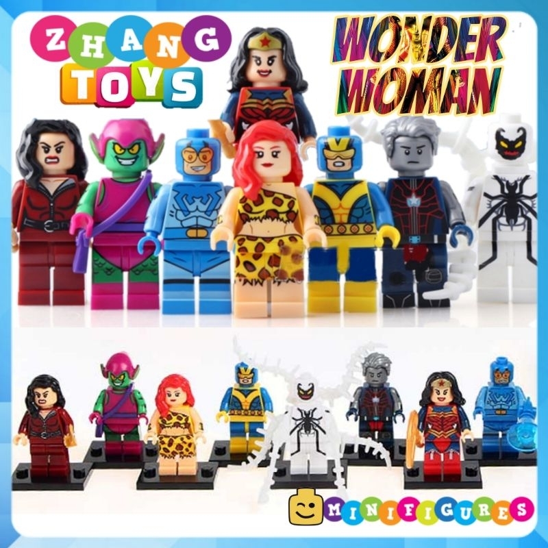 Puzzle toy includes Wonder Woman - Giganta - Green Goblin - Citizen ...