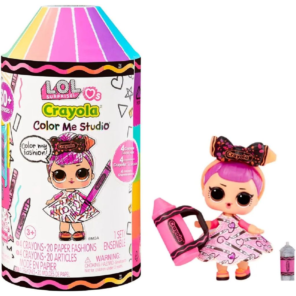 Lol Surprise Loves Crayola Color Me Studio Doll, Crayola Coloring ...