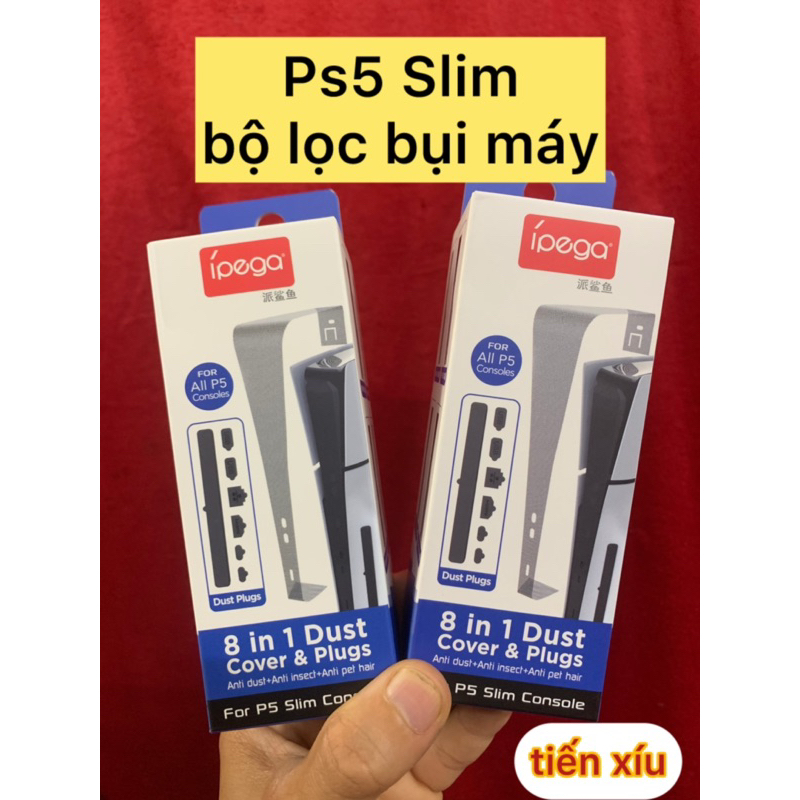 Ipega dust plugs PS5 SLIM dust filter, PS5 SLIM game machine dust and ...