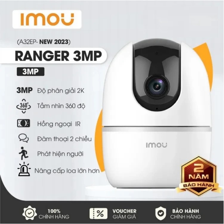Imou IPC-A32EP 3MP Wireless Infrared IP Camera With 2-Way Talk ...