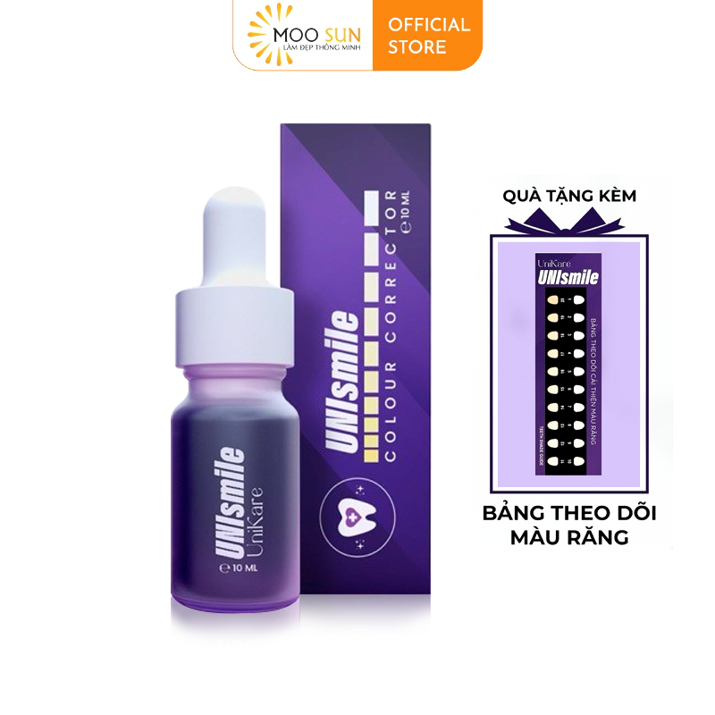 Unismile Unikare Whitening Serum - Helps Improve Yellowing Stains To Clean Plaque On Teeth 10ml ...