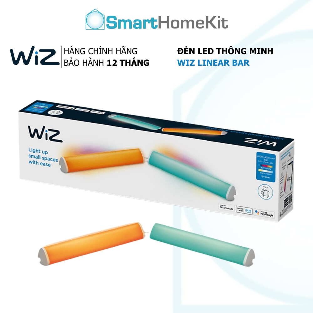 Philips WiZ Double Led Linear Bar RGB Smart Led Light - Set of 2 16 ...