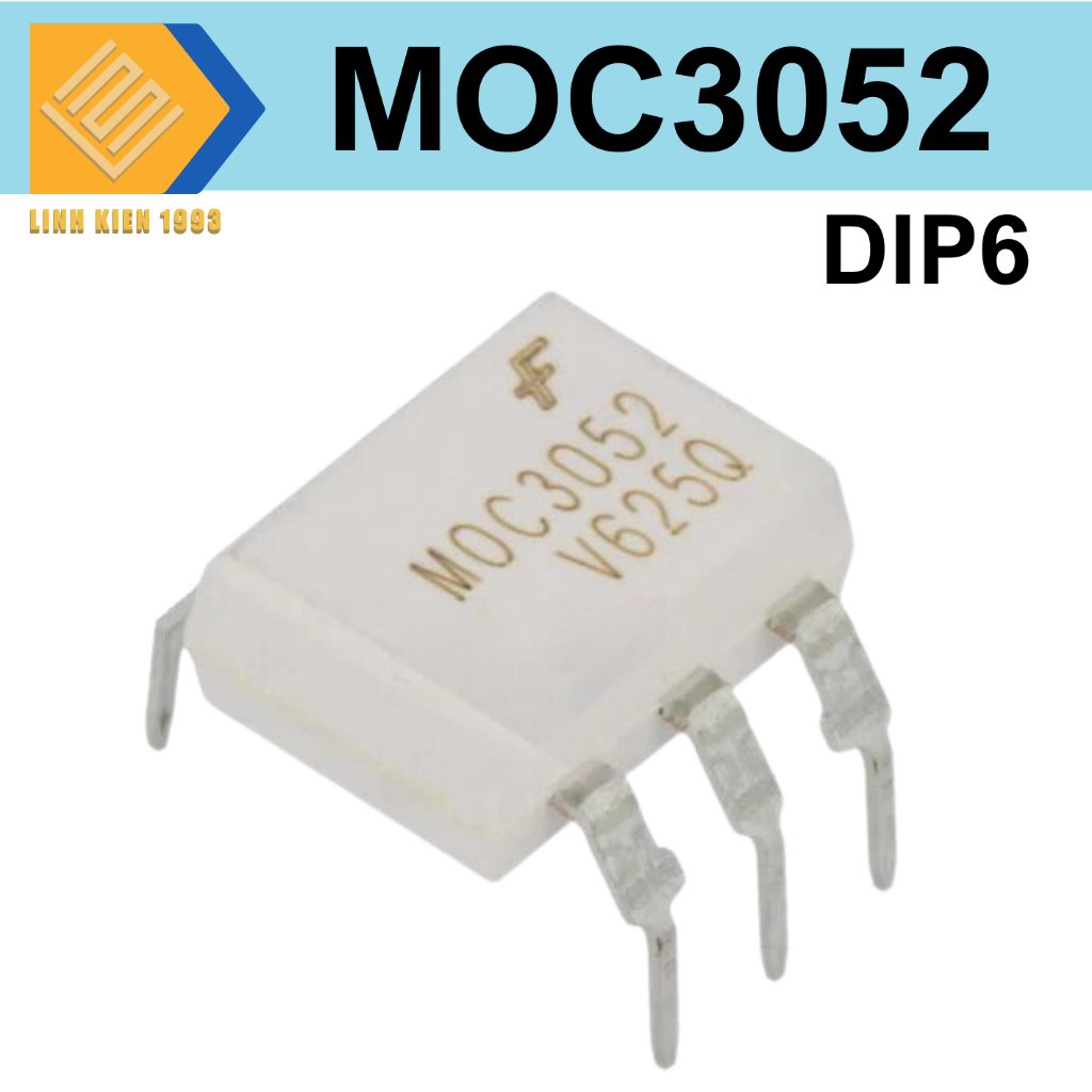 Optical Control IC Triac MOC3052 DIP6 | Shopee Malaysia