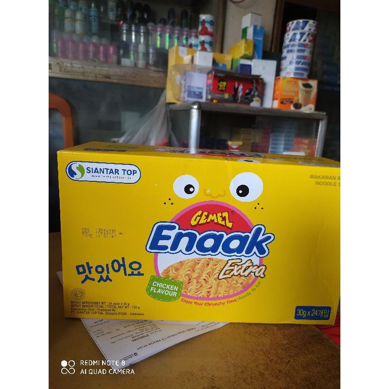Enack chicken flavored noodles 24 packs/1 box | Shopee Malaysia