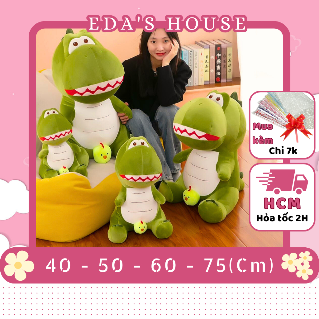 (HCM-Express 2 hours) Dinosaur Teddy Bear with Cute Chicken, silly ...
