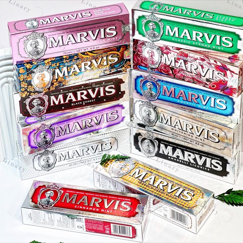 [LINARY1994] MARVIS Toothpaste All Flavors | Luxury Toothpaste 75ml ...
