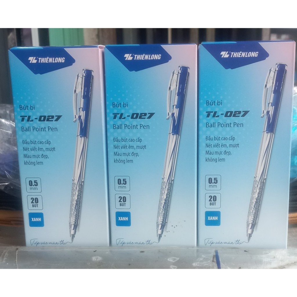 Company standard ballpoint pen box 027 (Box = 20 pieces) | Shopee Malaysia