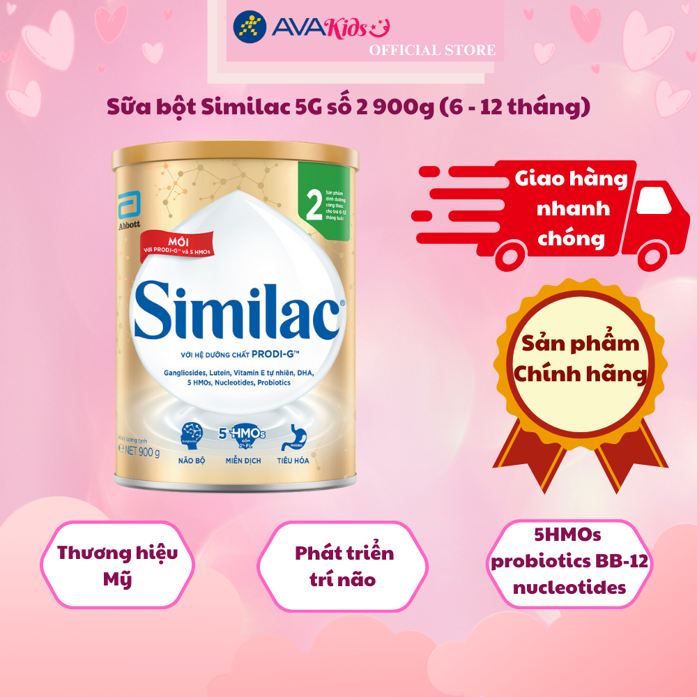 Similac Powdered Milk 5G Number 2 900g (6-12 Months) | Shopee Malaysia