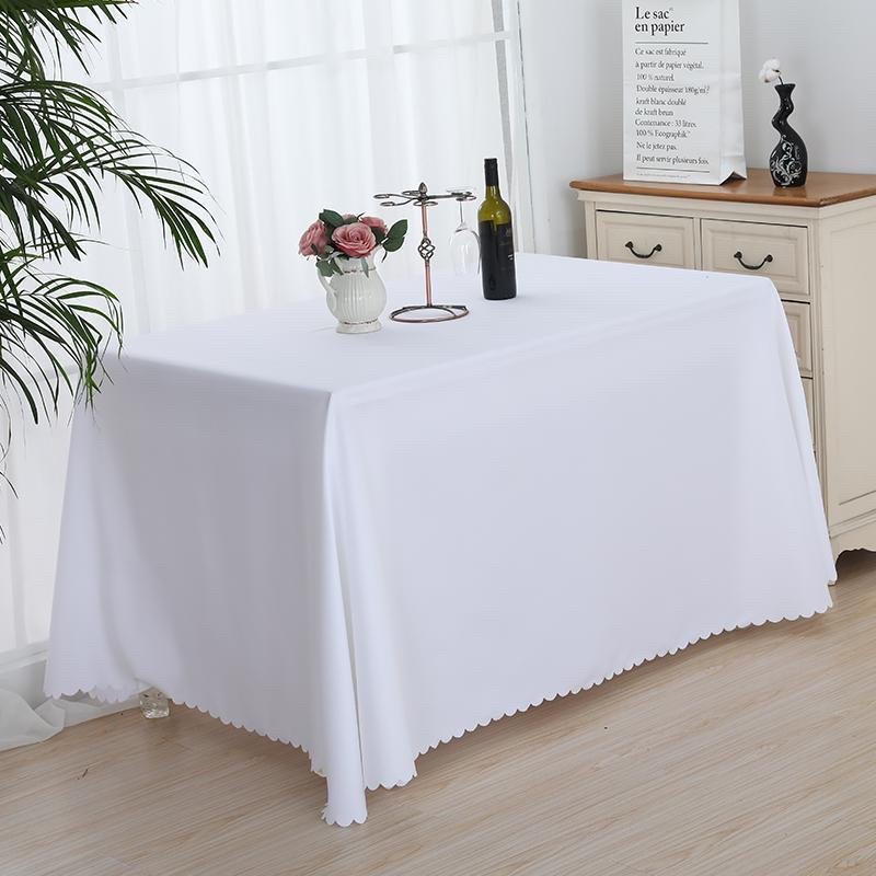 White tablecloths in many sizes: 1m - 1m2 - 1m6 - 2m (Nha Son Fashion ...