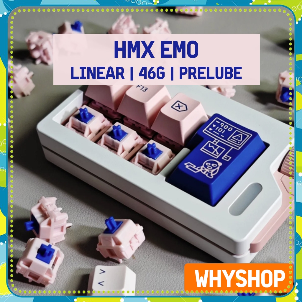 Switch HMX Emo Switch | Linear 46g Genuine Mechanical Keyboard Switch ...
