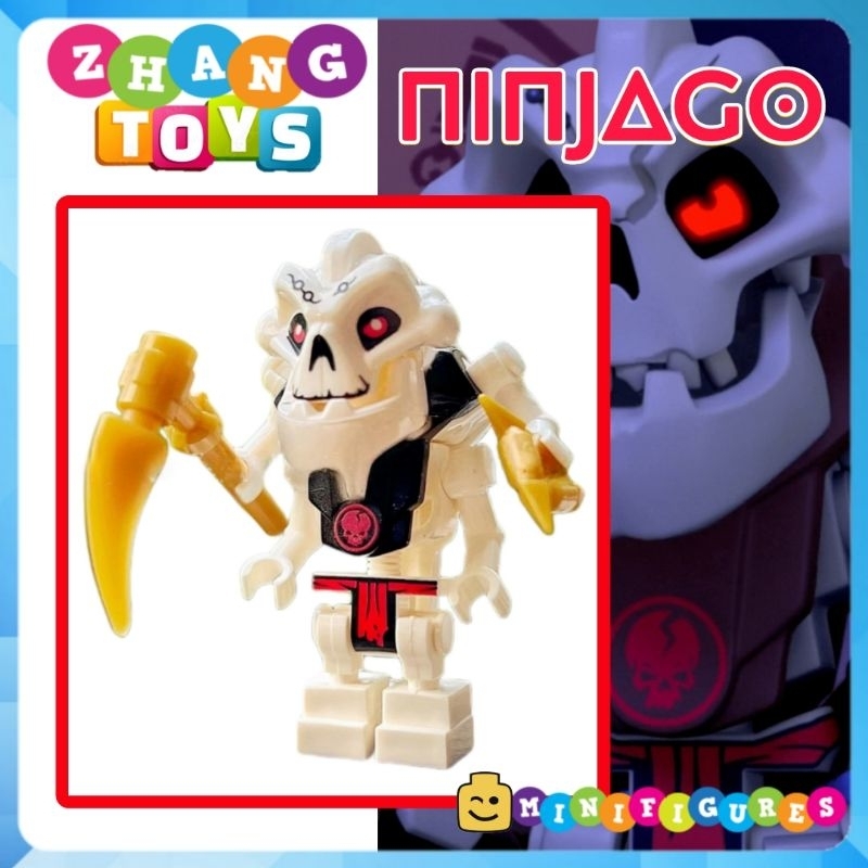 Ninja Bone Man Minifigures Lele A089 puzzle toys | Shopee Malaysia