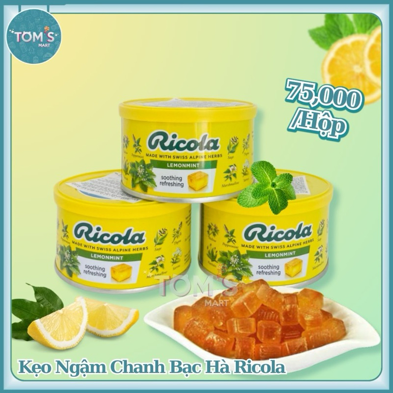 Lemon Mint Ricola Candy (Switzerland) | Shopee Malaysia
