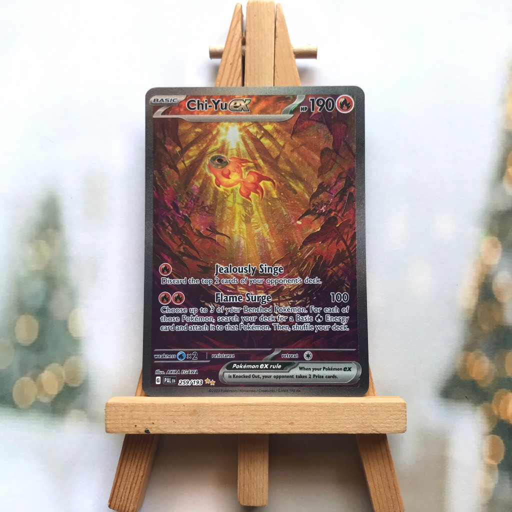 Pokemon Chi-Yu ex 259 /193 picture card - Genuine English Special ...