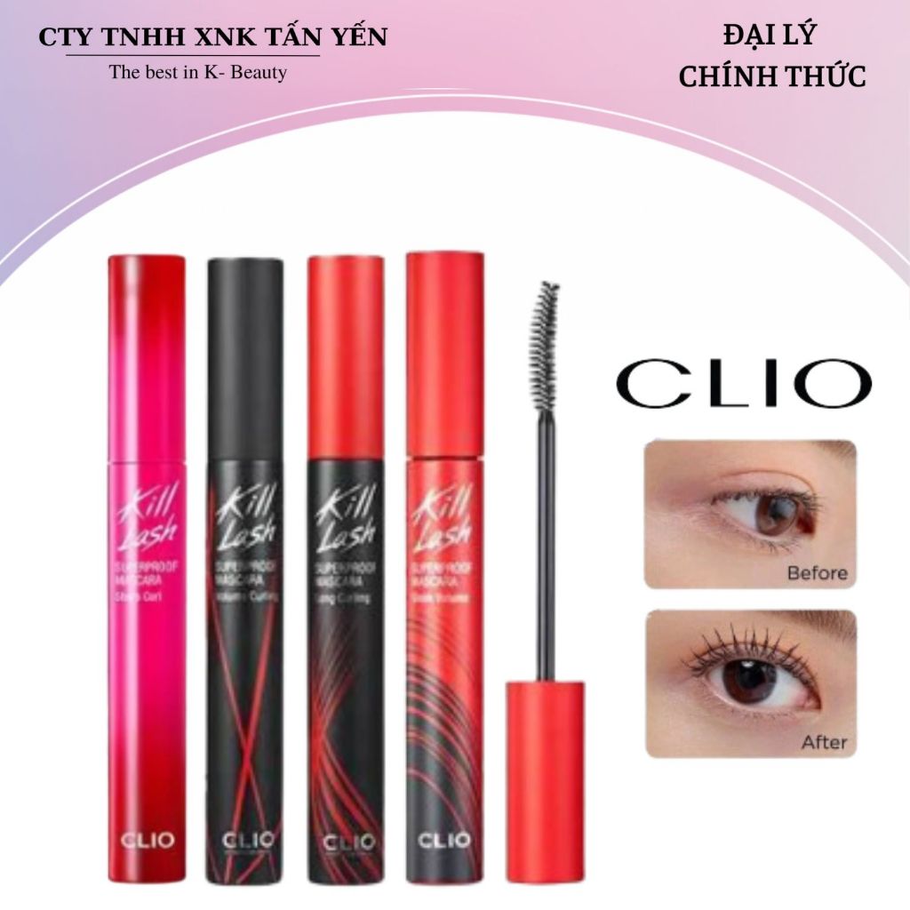 Clio Kill Lash Superproof Mascara 7g | Shopee Malaysia