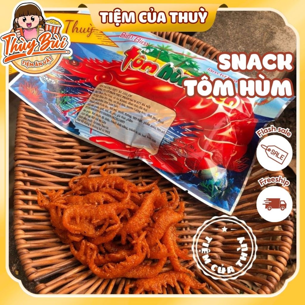 5 Packs of Three Brothers Food Sea Lobster Snack, Spicy Snack ...