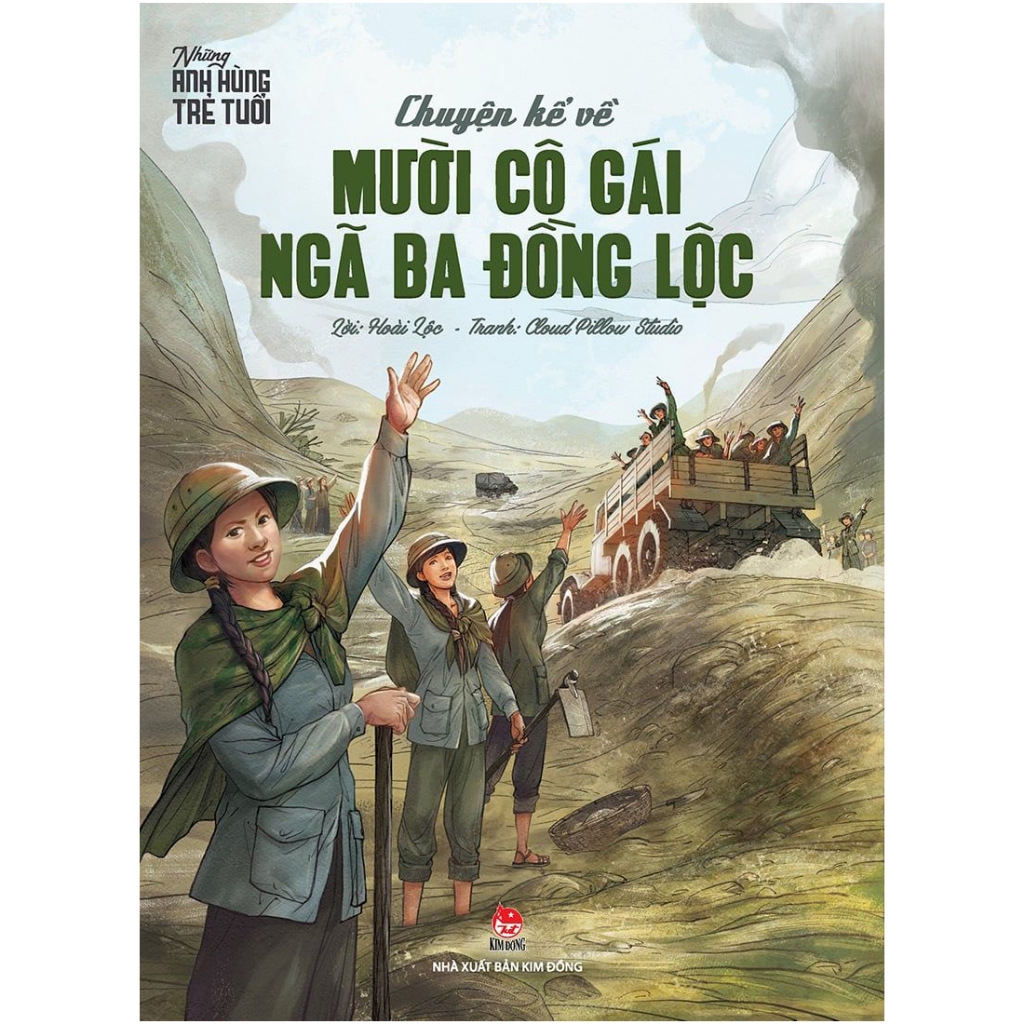 Books - Stories about Ten girls with the three-tipped Dong Loc, young ...