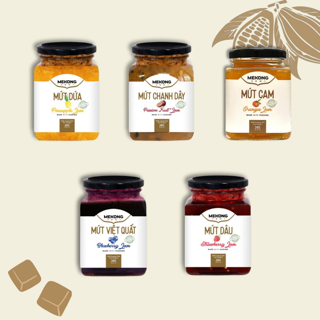 Mekong Fruits Fruits Jam 240g | Shopee Malaysia