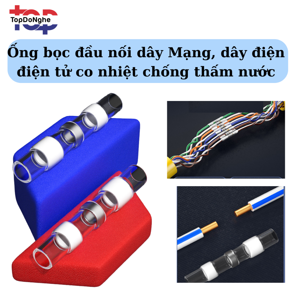 Waterproof heat-shrinkable wire connector cover | Shopee Malaysia