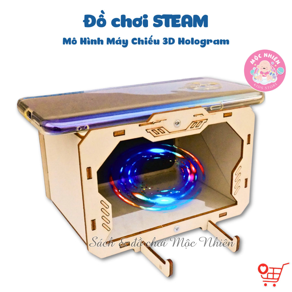 Hologram 3D Projector Model - Steam Toy with Self-Assembling Box to ...