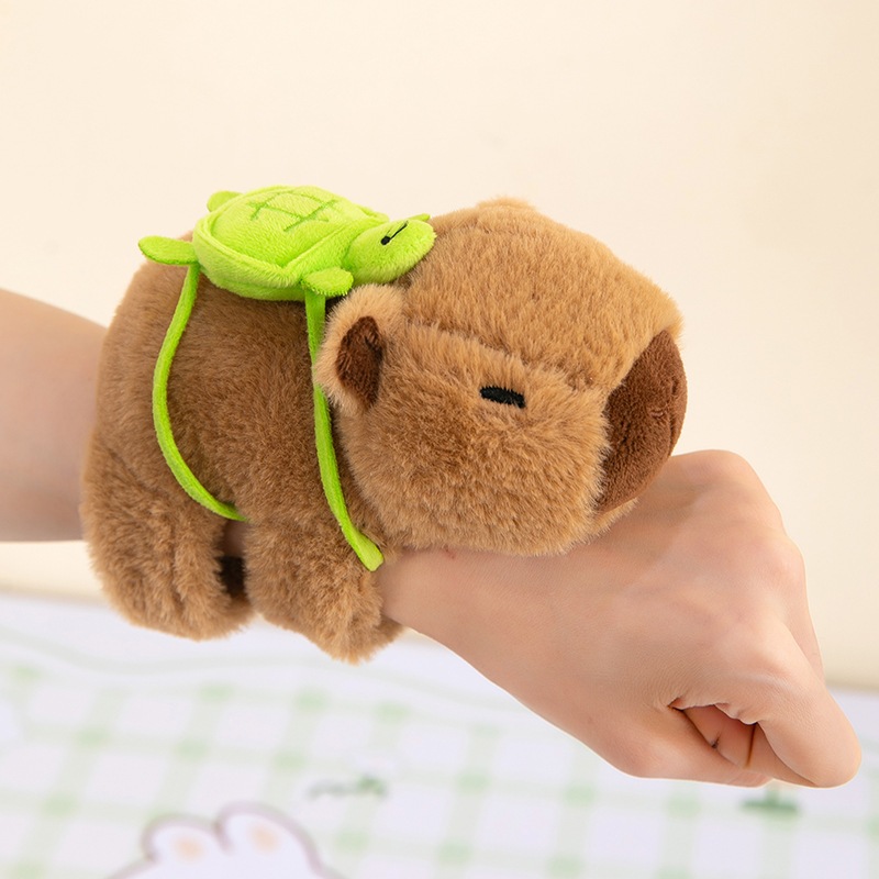 Teddy Bear Capybara Stuffed Animal Bracelet Hot Trend - Capybara ...