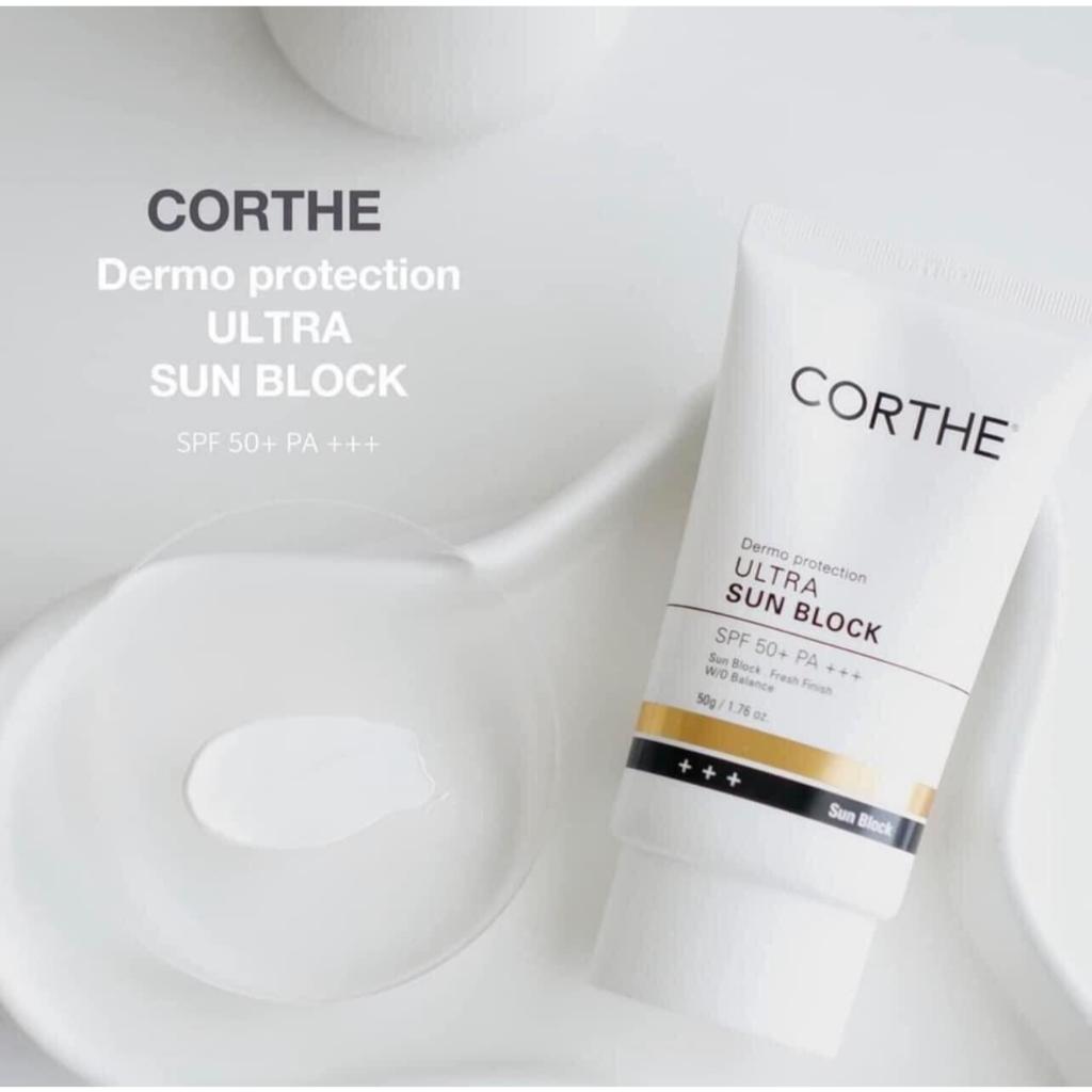 Physical Sunscreen Corthe Dermo Protection ULTra Sun BLock SPF 50+ / PA ...