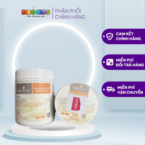 (With Chemist stamp) Bone Care Bio Island Milk Calcium Bone Care ...