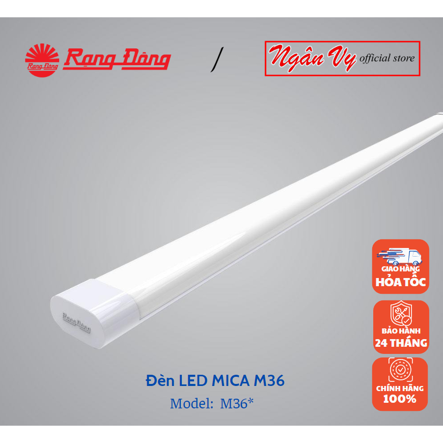 Mica M36 semi-circular Led light Capacity 20w/40W Rang Dong - Model: M36L 120/40W | Shopee Malaysia