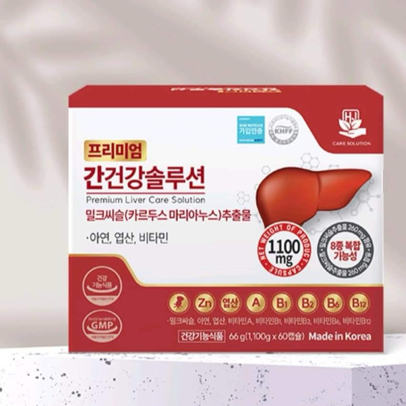 Liver SUPPLEMENT, LIVER DETOXIFICATION KOREAN DOMESTIC MILK THISTLE ...
